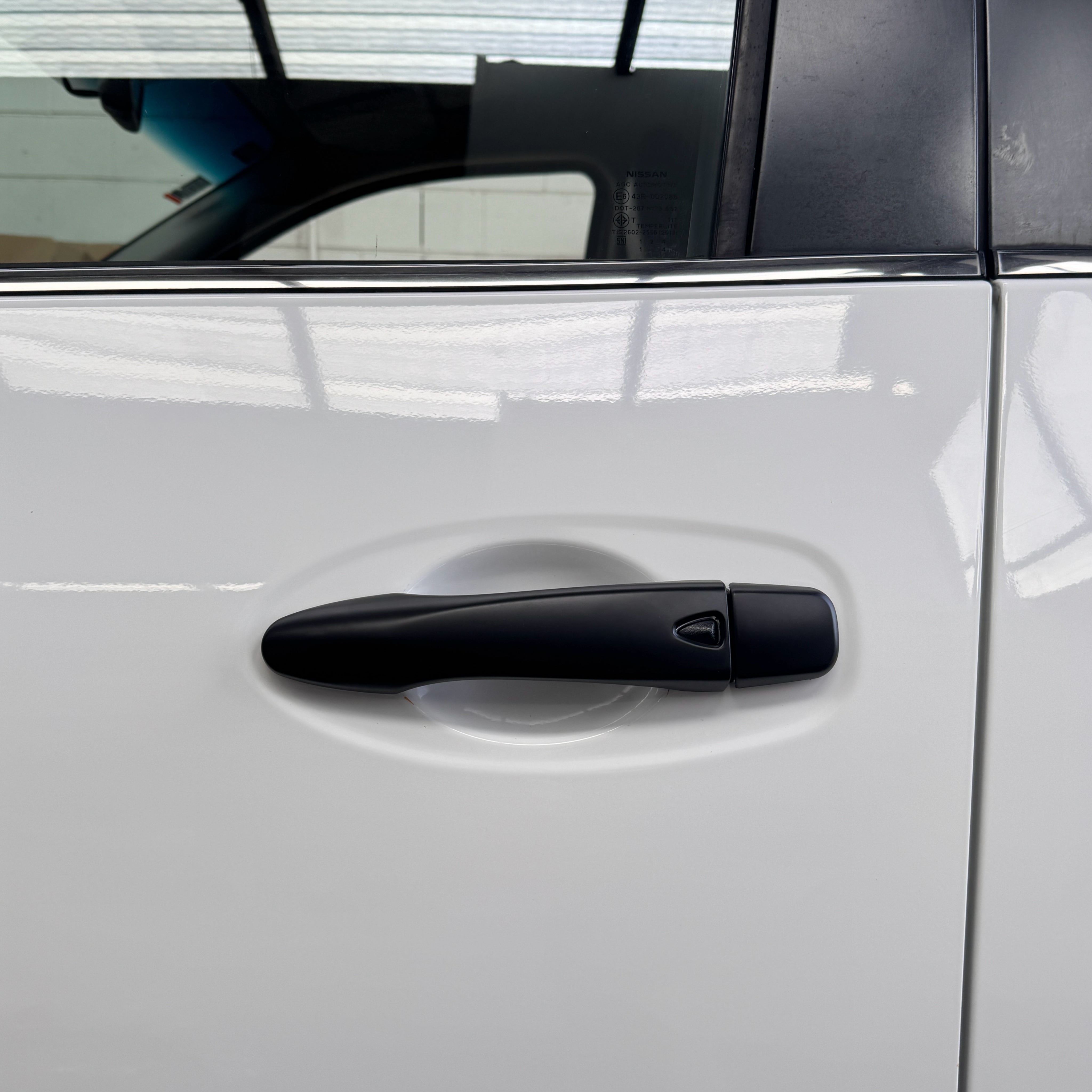 Door Handle Covers Nissan Navara NP300 2015-2020 Matte Black Smart key