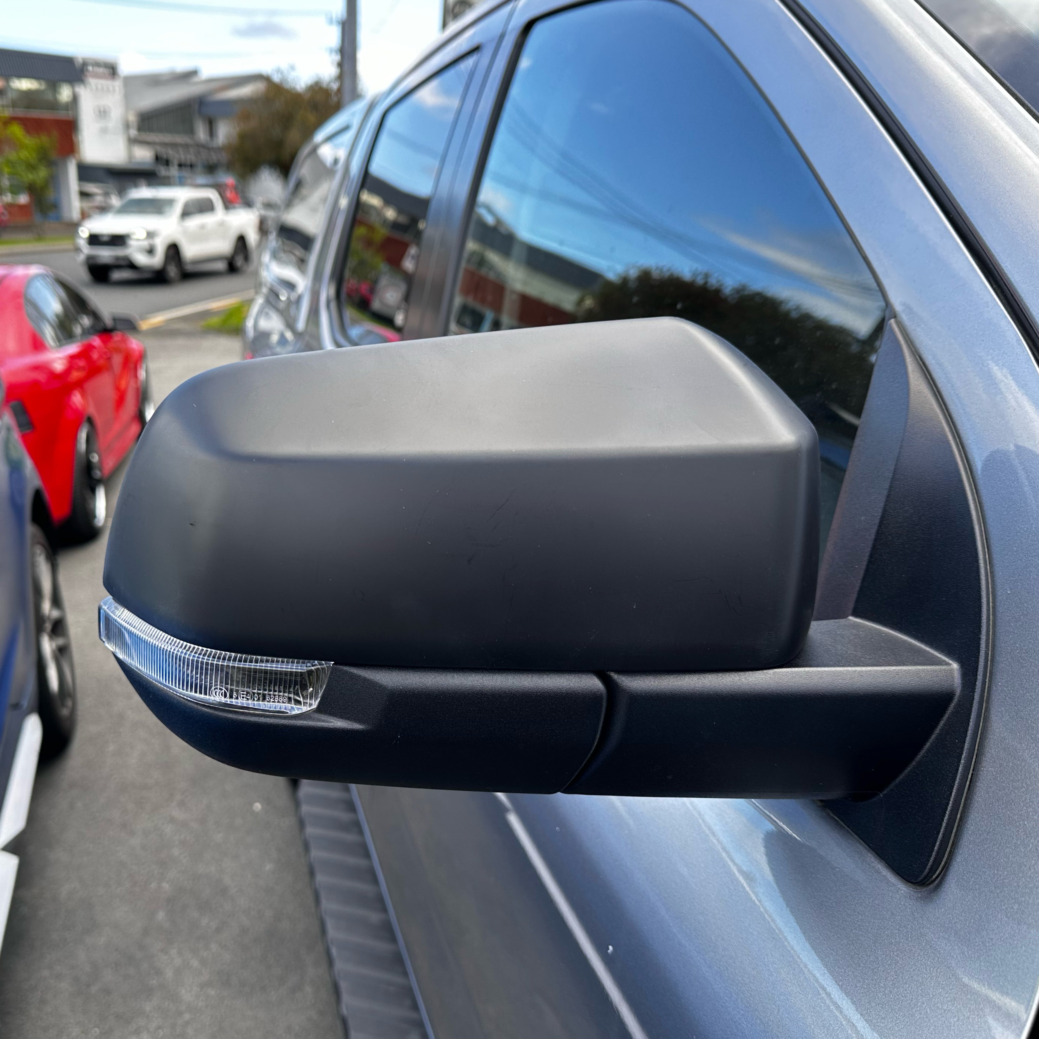 Mirror Covers Ford Ranger 2022+ New Ranger Matte black/Everest 2022+ N