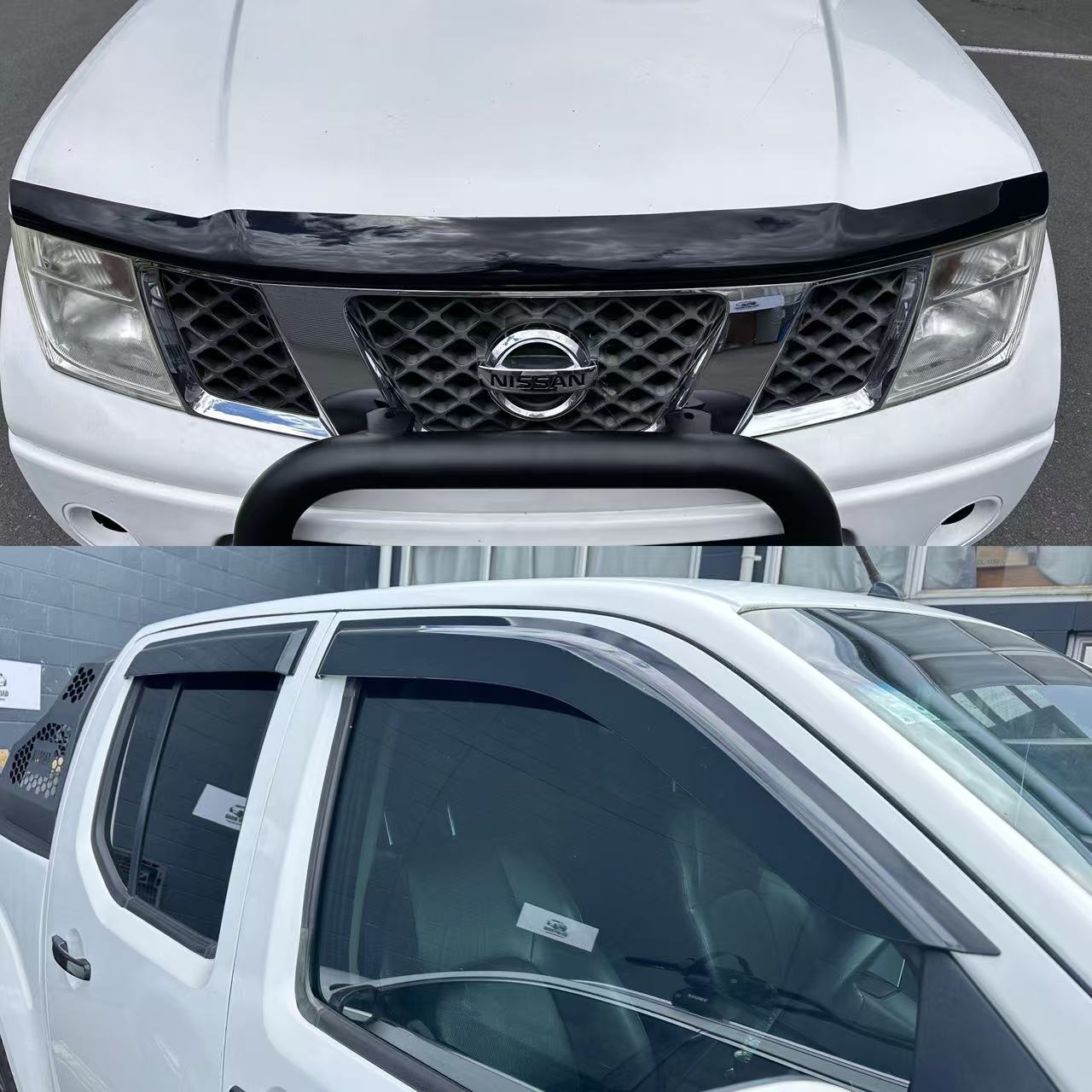 Monsoon and Bonnet Guard Nissan Navara D40 2005-2015